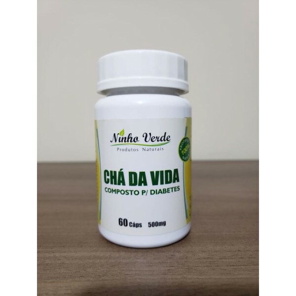 Chá da Vida 60 caps 500mg