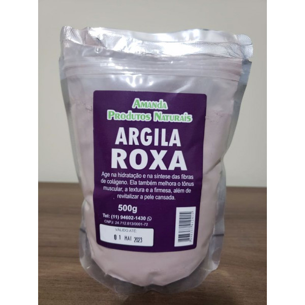 Argila Roxa 500g