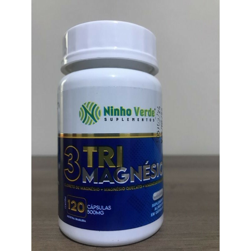 Tri Magnésio 120 caps 500mg