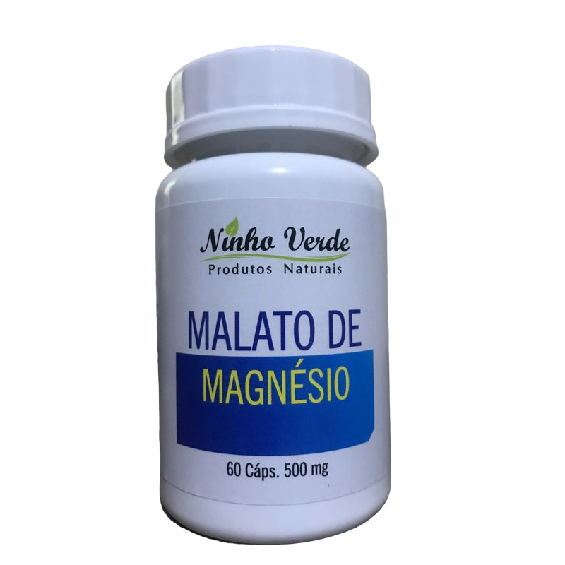 Malato de Magnésio 60 caps 500mg