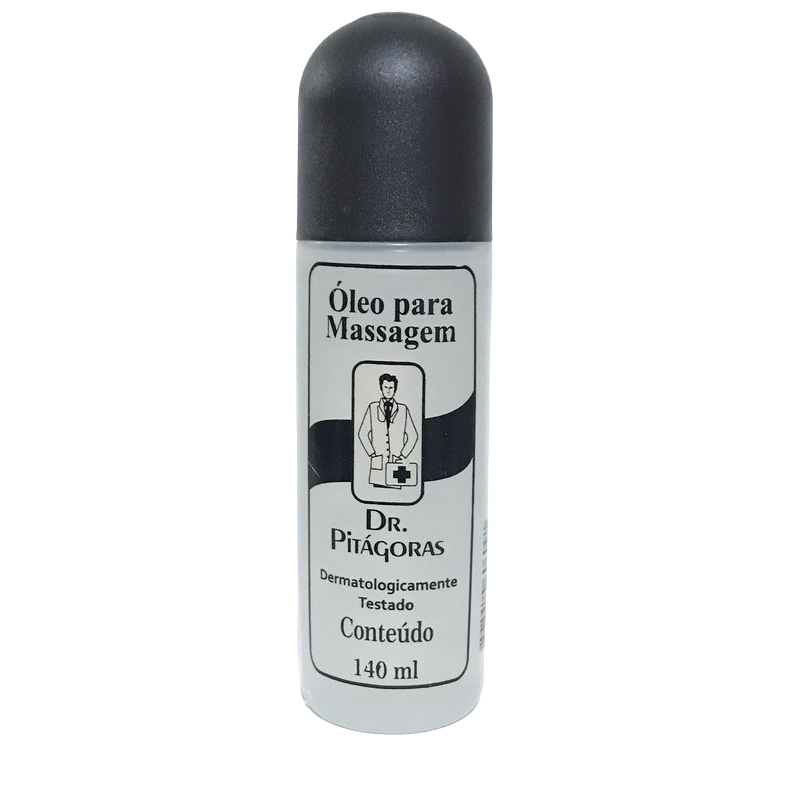 Óleo Massageador Dr Pitágoras Branco 140ML